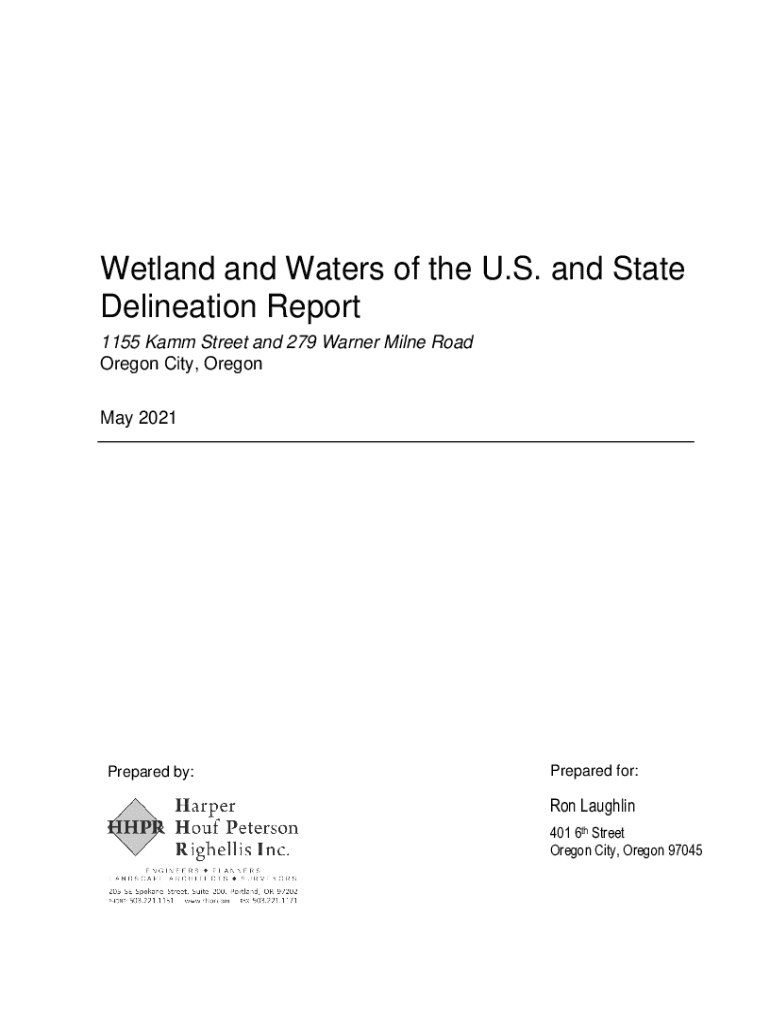 Fillable Online REQUEST FOR WETLAND DELINEATION/DETERMINATION ... Fax ...