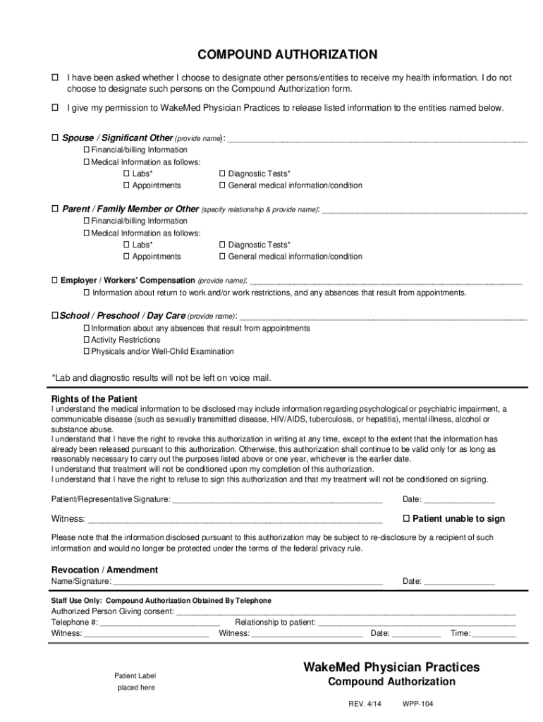 Completable En línea 45 CFR 164.508 -- Uses and disclosures for which ...
