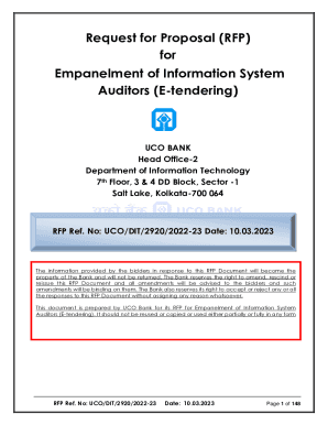 Fillable Online Request for Proposal (RFP) For Selection & Empanelment ... Fax Email Print ...