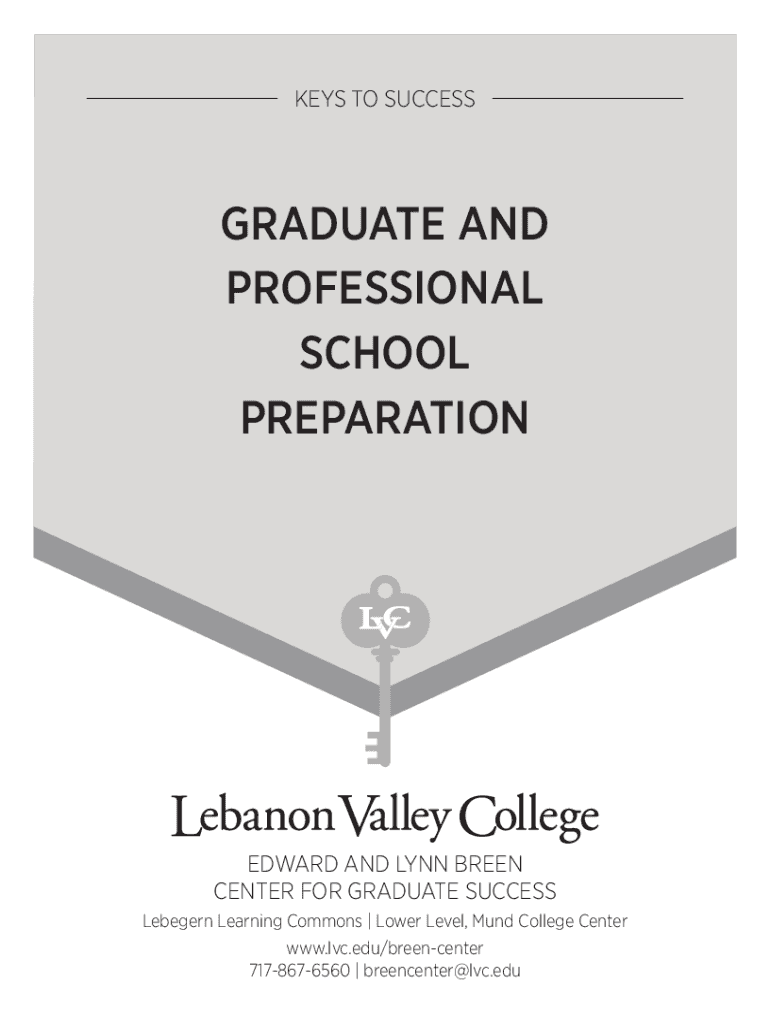 Fillable Online Lebanon Valley College Breen Center for Career and ...