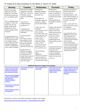 Fillable Online 4th Grade Ela Worksheets Pdf. Sweet Tooth Teaching ...