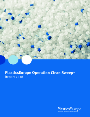Fillable Online New Report on Operation Clean Sweep by Plastics Europe ...