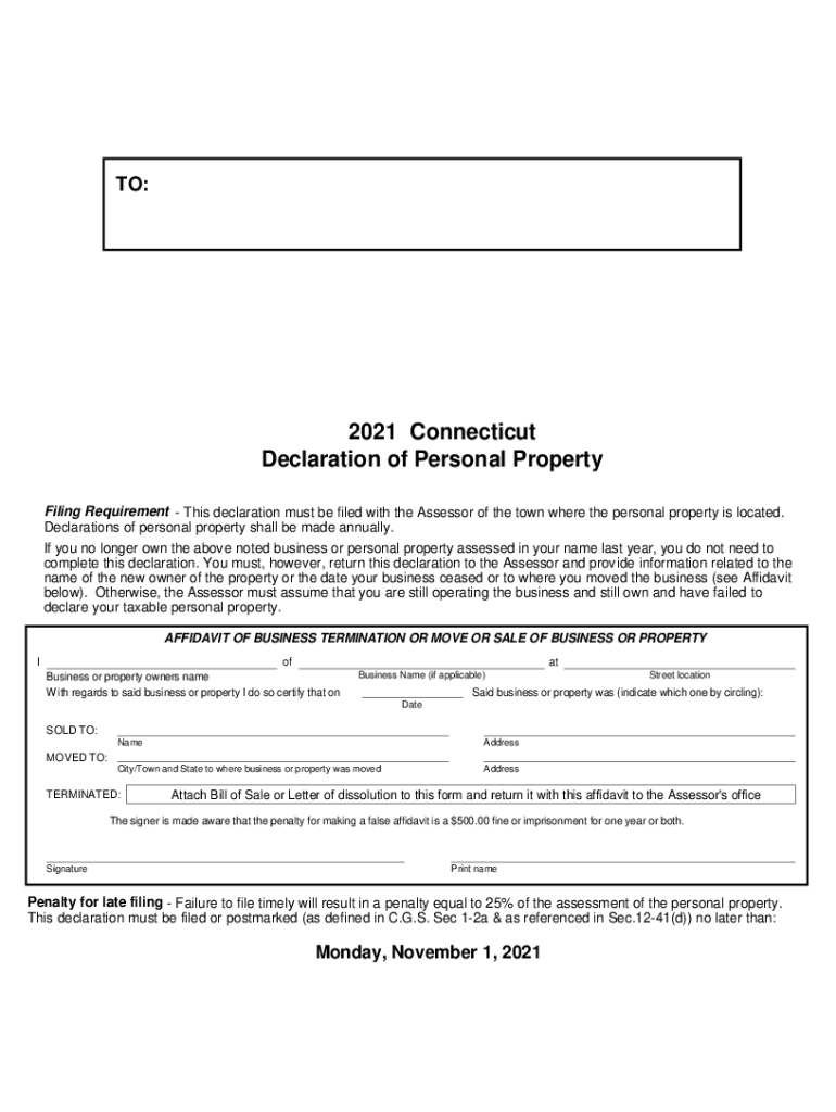 Fillable Online Personal Property Assessments Fax Email Print - pdfFiller