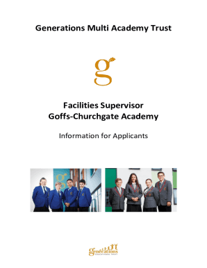 Fillable Online Tara Waters - HR Officer - Generations Multi Academy ...