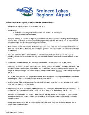 Fillable Online Aircraft Rescue & Fire Fighting (ARFF)/Operations ...