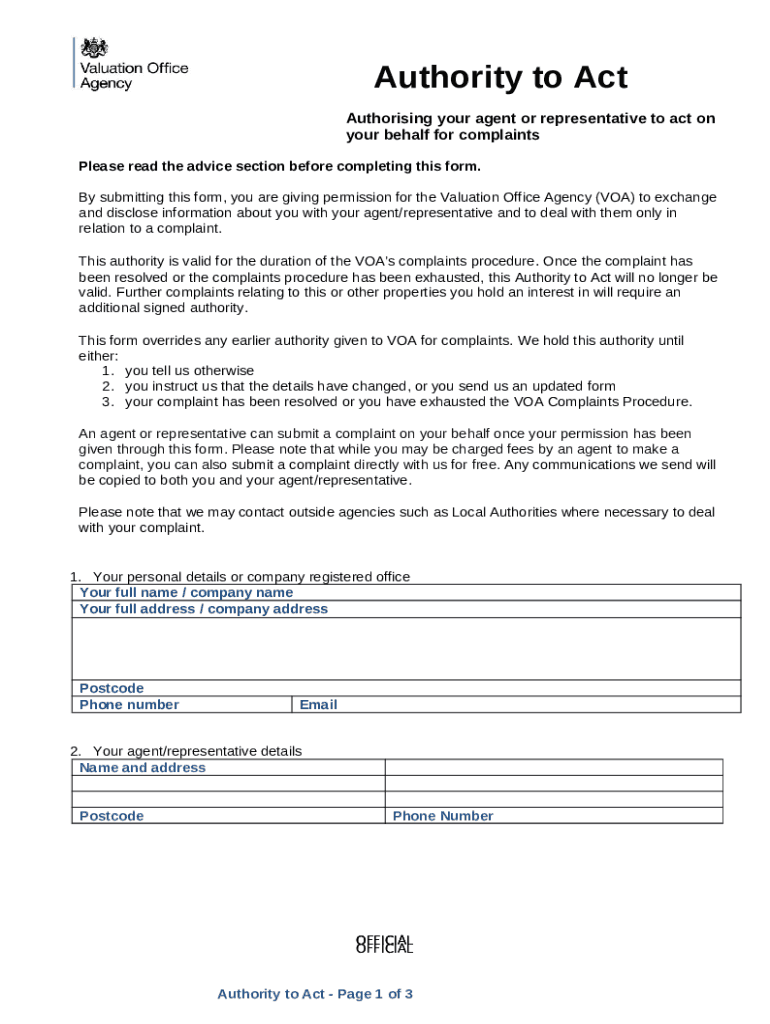Power of Attorney and Other Authorizations Doc Template | pdfFiller