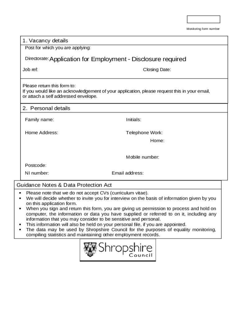guidance for completion of application Doc Template | pdfFiller