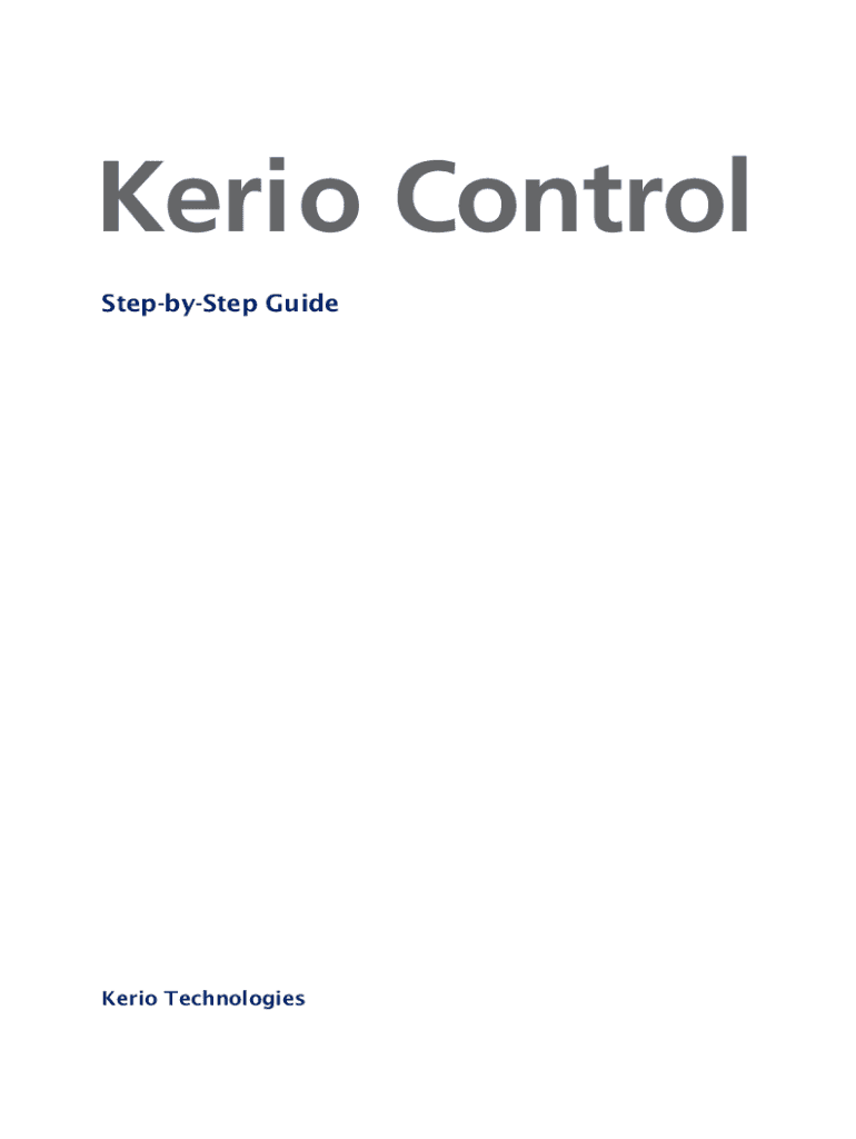 Fillable Online Step-by-Step Configuration Fax Email Print - pdfFiller