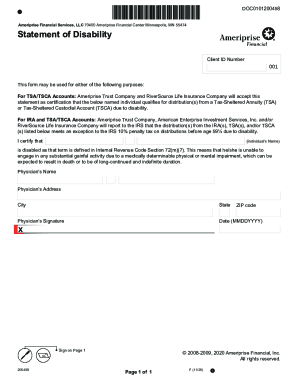 Fillable Online Statement of Disability Fax Email Print - pdfFiller