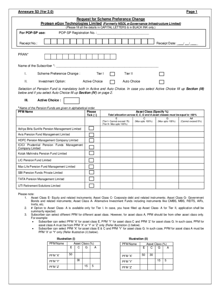 Fillable Online National Pension System (NPS) - Request for Subscriber ... Fax Email Print ...