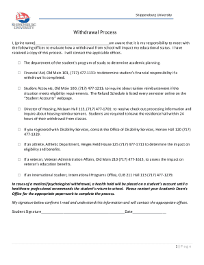 Fillable Online Drop/Withdraw from Final Spring or Fall Class Request ...