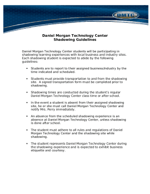 WEST SIDE CAREER AND TECHNOLOGY CENTER Doc Template | pdfFiller