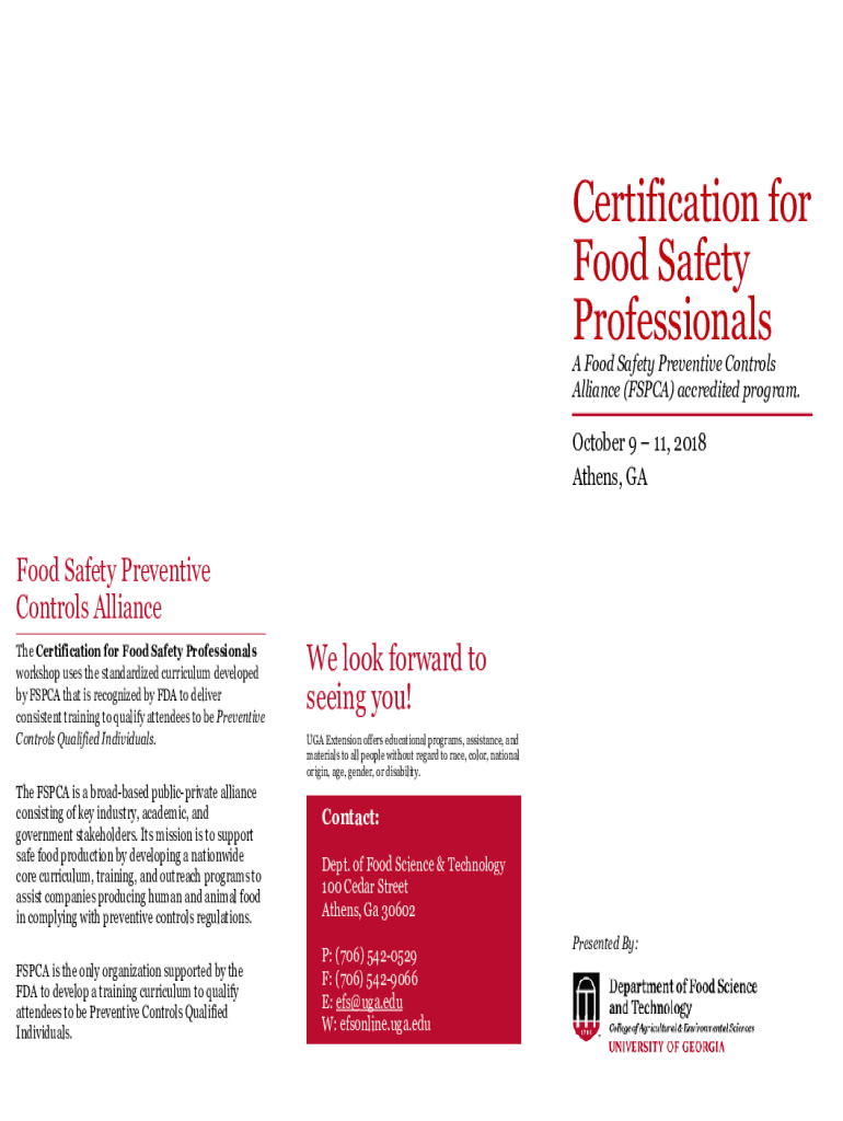 Fillable Online Food Safety Systems FAQFood Safety Preventive Controls ...