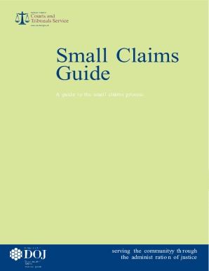 Fillable Online Serve your small claims formsCalifornia Courts Fax ...