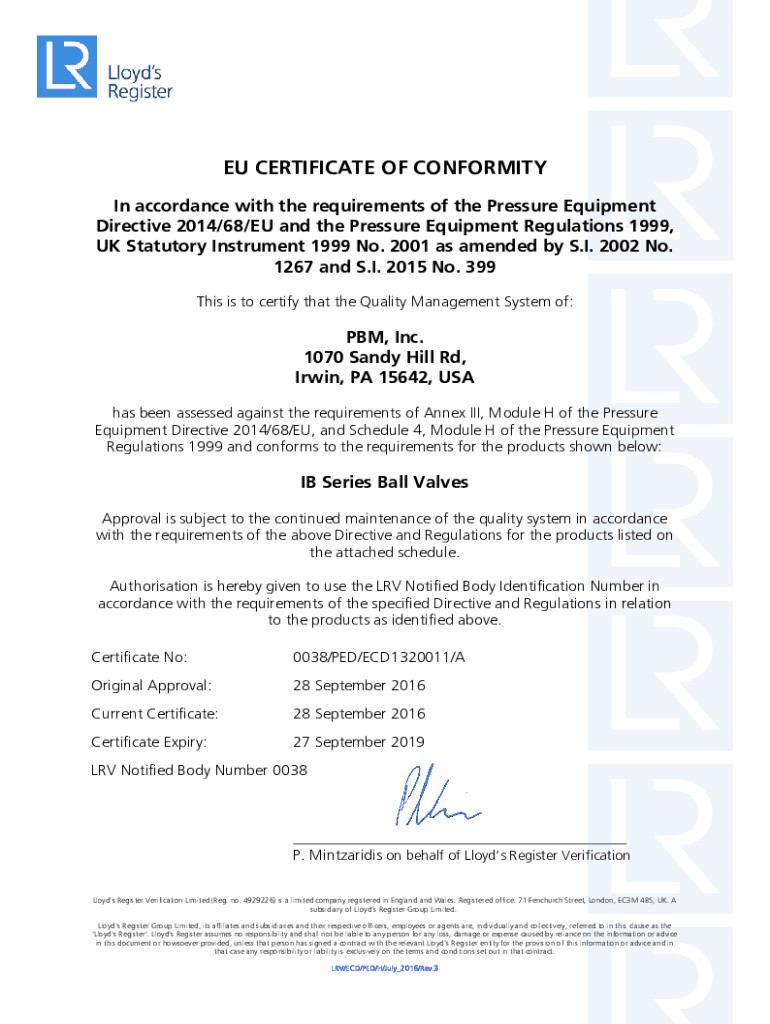 Fillable Online Pressure Equipment and Systems A guide to the ...