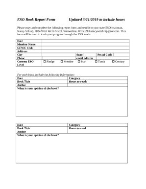 Please copy and complete the following report and send it to your state ...