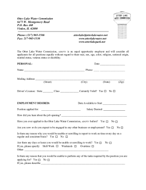 Fillable Online Application - blank Fax Email Print - pdfFiller