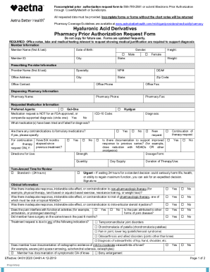 Fillable Online Growth Hormones Pharmacy Prior Authorization Request ...