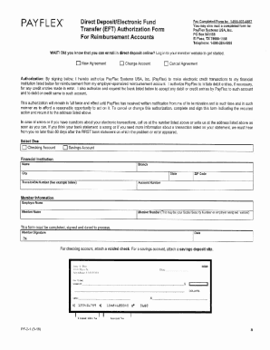 Fillable Online hsa-direct-deposit-eft-authorization-form-payflex ...