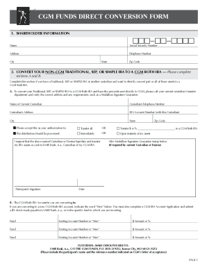 Fillable Online CGM Account Services Forms Fax Email Print - pdfFiller