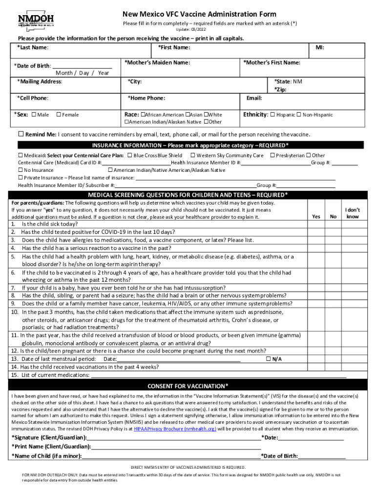 Fillable Online NHSN Person-Level (Event-Level) Vaccination Forms Fax ...