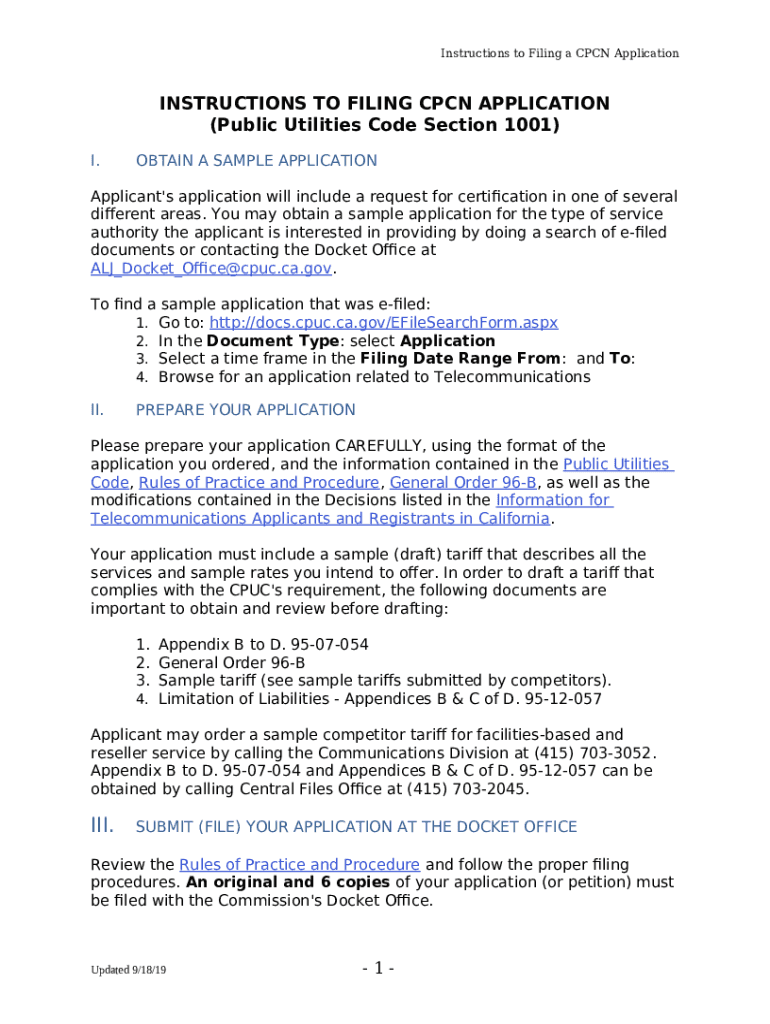 Application for CPCN - Final (04-05-07) (AFJ6837.DOC Doc Template ...