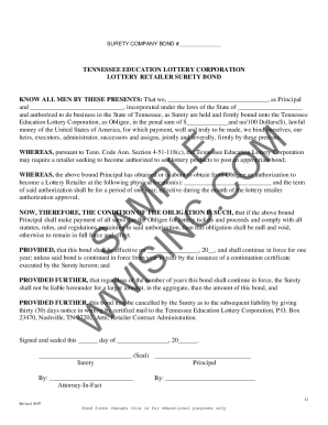Fillable Online What is a Surety Bond? Fax Email Print - pdfFiller