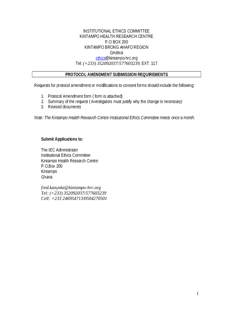 New Protocol Application s Doc Template | pdfFiller