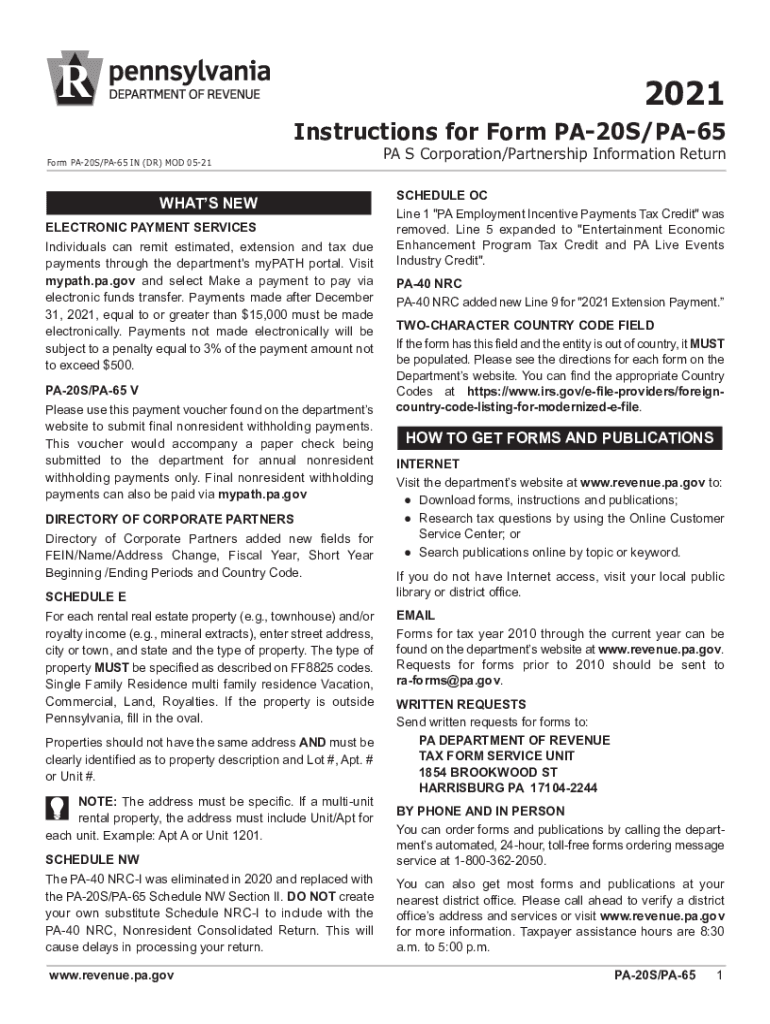 Fillable Online Pennsylvania State Tax Information Fax Email Print ...