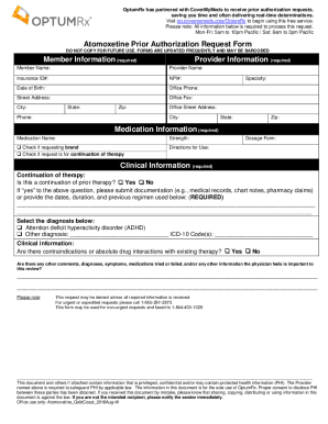 Fillable Online Attention deficit hyperactivity disorder (ADHD) Fax ...