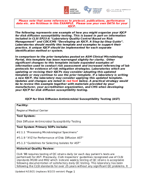 Individualized Quality Control Plan (IQCP): Is It Value- ... Doc ...