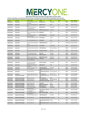 Fillable Online MediGold MercyOne Medicare Plan Cash Back (HMO) Fax ...