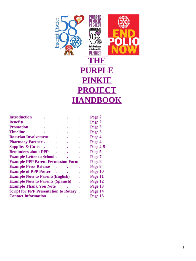 POLIO PLUS FUND RAISER PROPOSAL Doc Template | pdfFiller