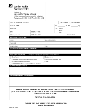 Fillable Online Lead Extraction Referral Form Fax Email Print - pdfFiller