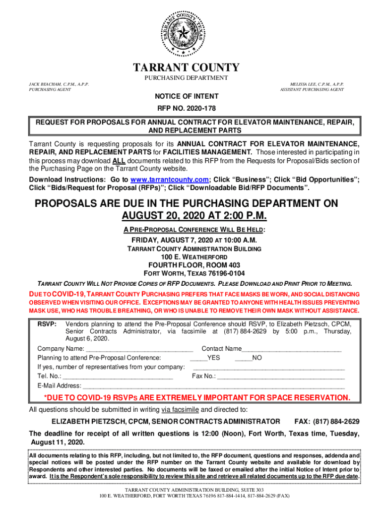 Fillable Online rfb no. 2020-028 annual contract for specialized electrical ... Fax Email Print ...