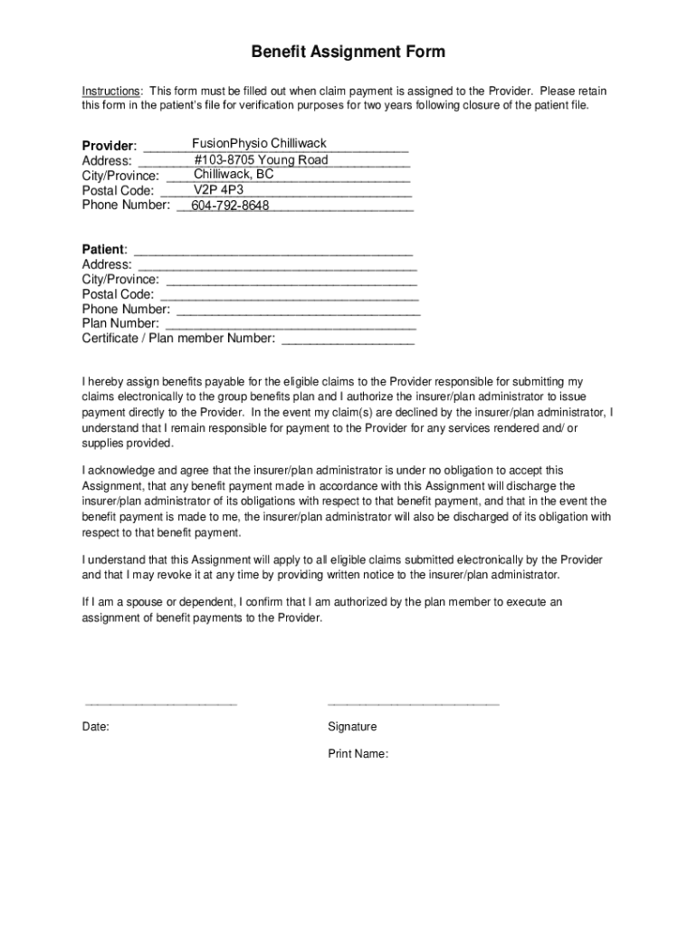 Fillable Online NYSDFS - No-Fault: Verification of Hospital Treatment ...