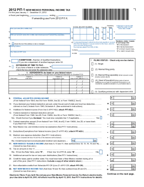 Fillable Online Personal Income Tax Form Packet Fax Email Print - pdfFiller