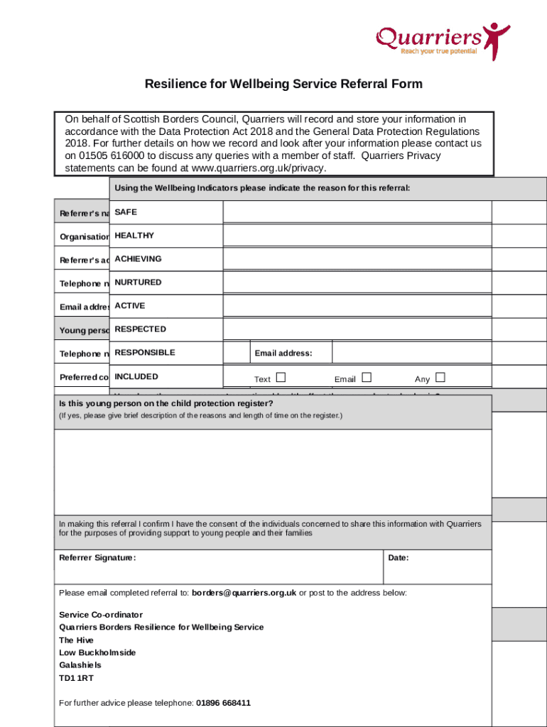 Borders Service Referral copy.docx Doc Template | pdfFiller
