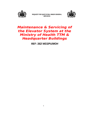 Sample Request for Proposal (RFP) for Maintenance ... Doc Template ...