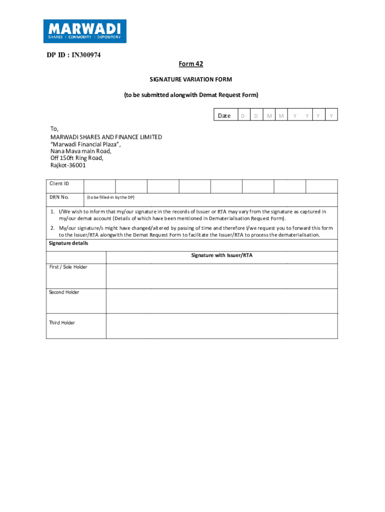Fillable Online Signature Replacement Request Form Fax Email Print ...