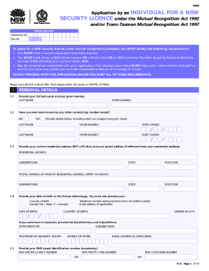 Fillable Online 2018-2023 NSW Form P608 Fill Online, Printable ...