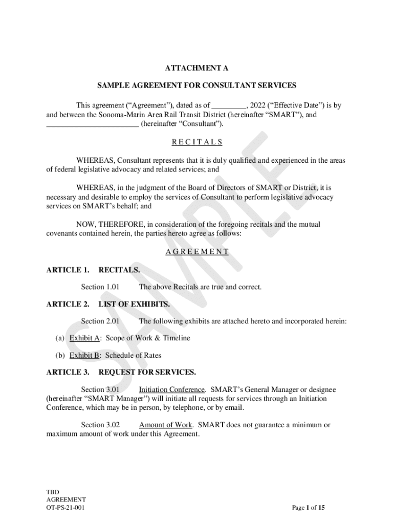 Fillable Online Attachment 1Professional Services Agreement Fax Email Print - pdfFiller