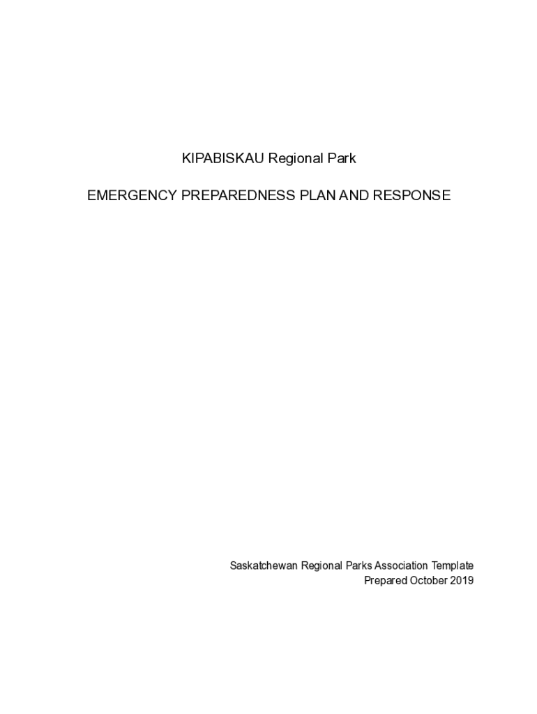 Fillable Online SAMPLE Emergency Plan (Insert Name and Address of ...