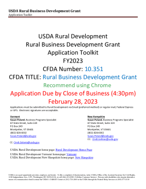 Fillable Online Rural Business Development Grant (RBDG) Application ...