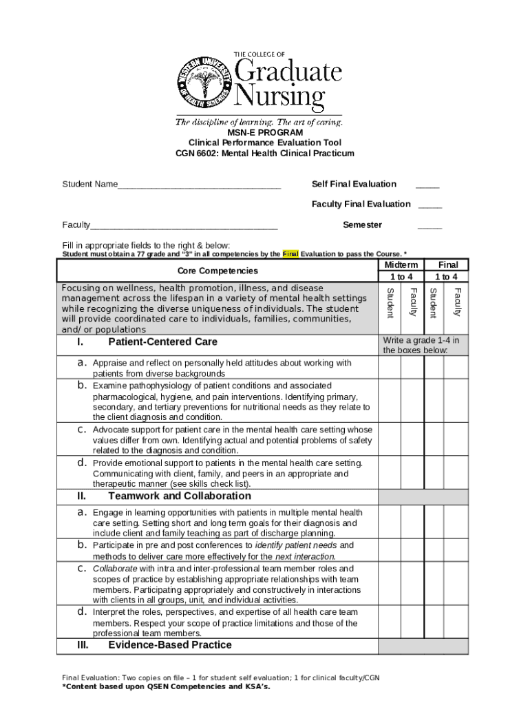 Practicum Agreement Clinical Mental Health Counseling. ... Doc Template ...