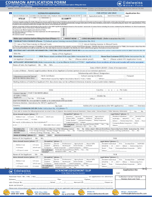 Fillable Online 11 COMMON TRANSACTION FORM Fax Email Print - pdfFiller