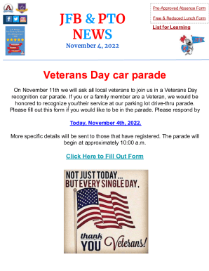 Fillable Online Pre-Approved Absence Request Form. ... Fax Email Print - pdfFiller