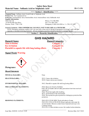 Fillable Online Right to Know Hazardous Substance Fact Sheet Fax Email Print - pdfFiller
