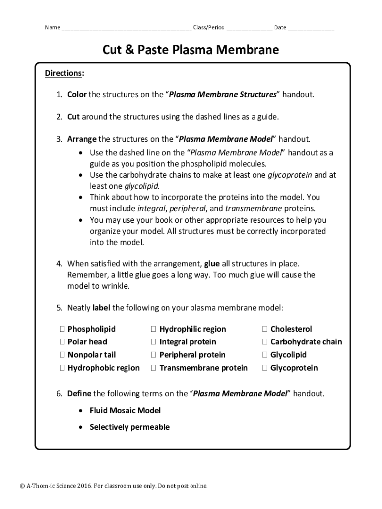 Fillable Online Rubric for Atmosphere Diorama Project Criteria Fax ...