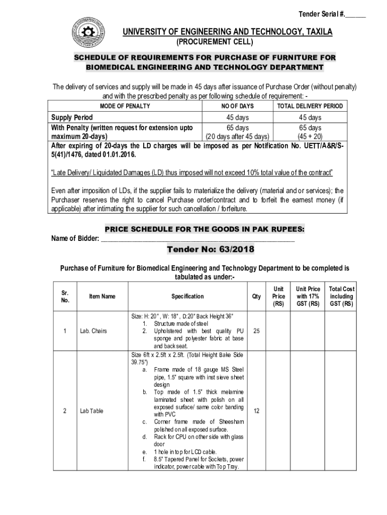 Fillable Online (PDF) Utilization of serial tendering to reduce the ...